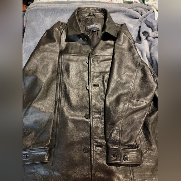 Structure | Jackets & Coats | Mens Leather Coat | Poshmark